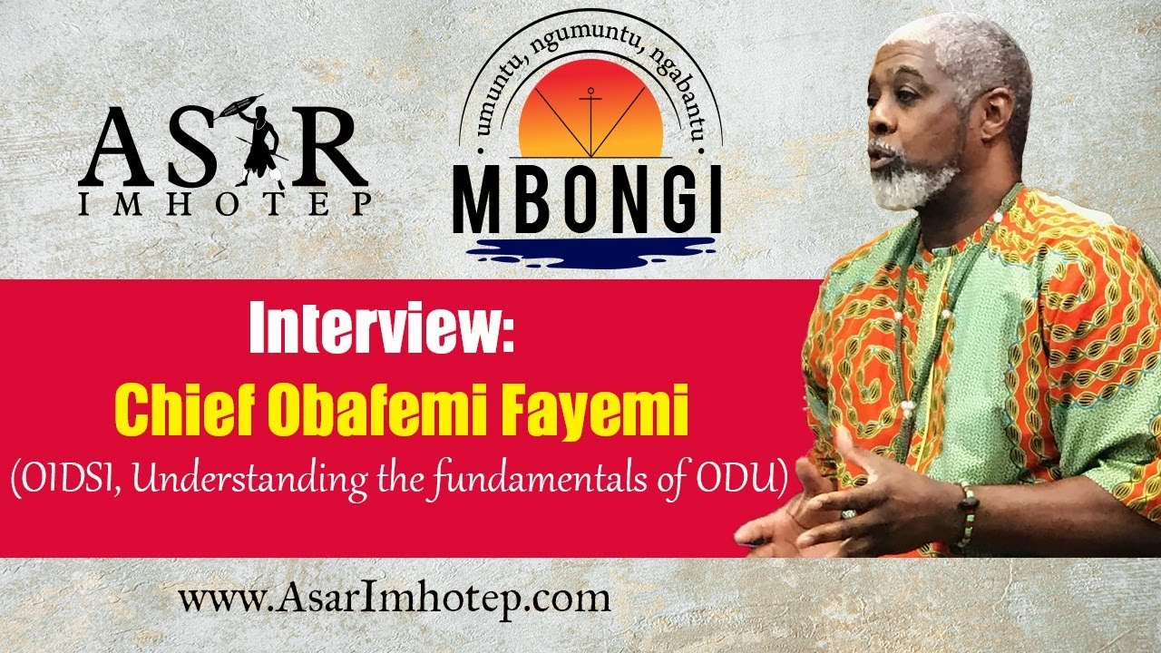 Interview: Chief Obafemi Fayemi (OIDSI, Ifa in the Diaspora) - YouTube