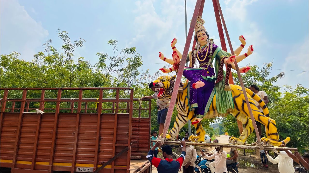 Durga Devi aagman 2022 | Mumbai durga devi aagman for Durga Puja 2022 ...