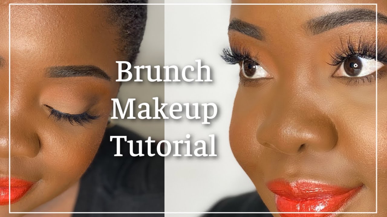 Brunch Makeup Tutorial | Kiss Lash Couture Masterpiece - YouTube
