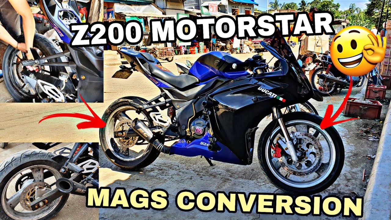Z200 motorstar | Mags Conversion - YouTube