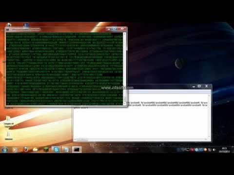 Como Faser o Efeito Matrix No Bloco de notas ( SEM VIRUS ) - YouTube