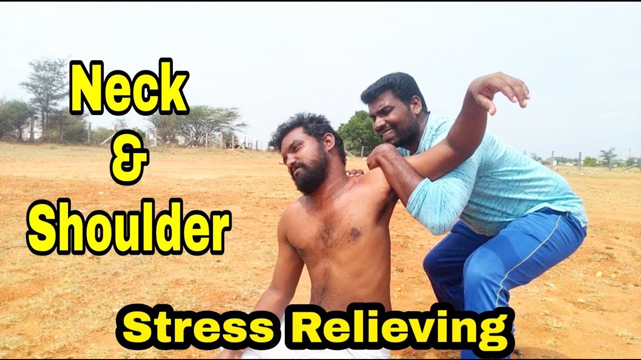 How To Relieve Neck, Shoulder Pain & Stress | Relax Asmr Massage - YouTube