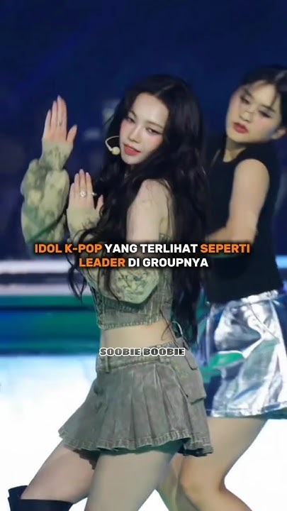 IDOL K-POP YANG TERLIHAT SEPERTI LEADER DI GRUPNYA #kpop #shorts - YouTube