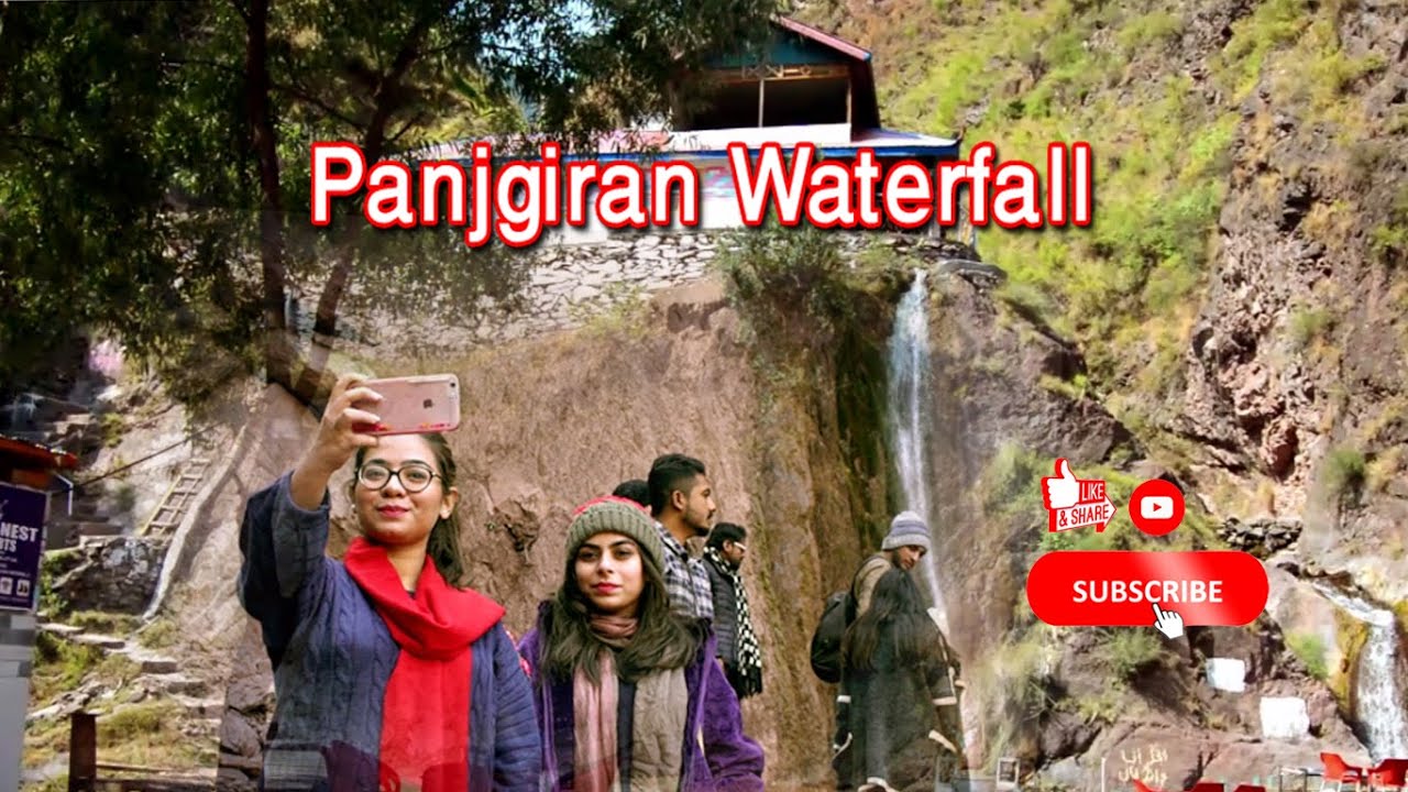 Beautiful Waterfall in the Panjgiran | 2022 waterfall video | Azaad ...