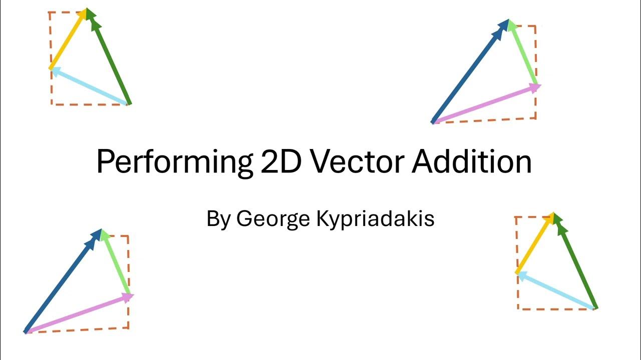 Physics 4: Performing 2D Vector Addition - YouTube