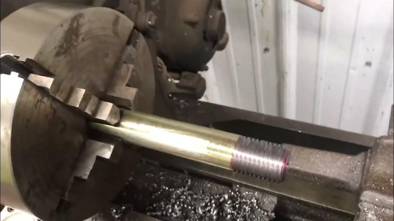Doing Some Lathe Work: Cutting Metric Threads - YouTube