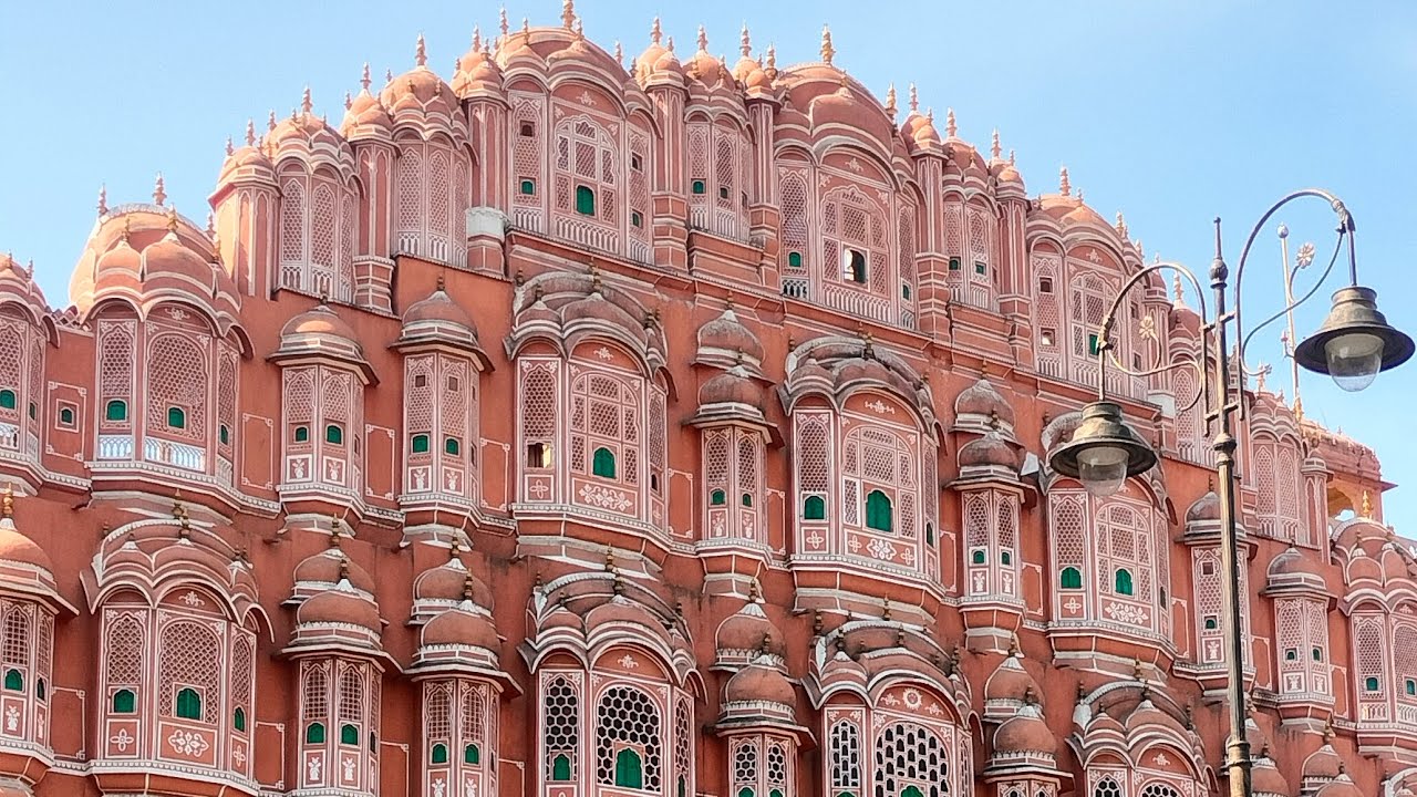 Jaipur havamahal pink city - YouTube