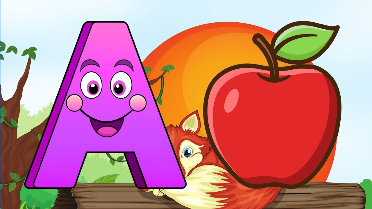 A to Z phonics Sounds for 2 Years old kids | 345 numbers and colours ...