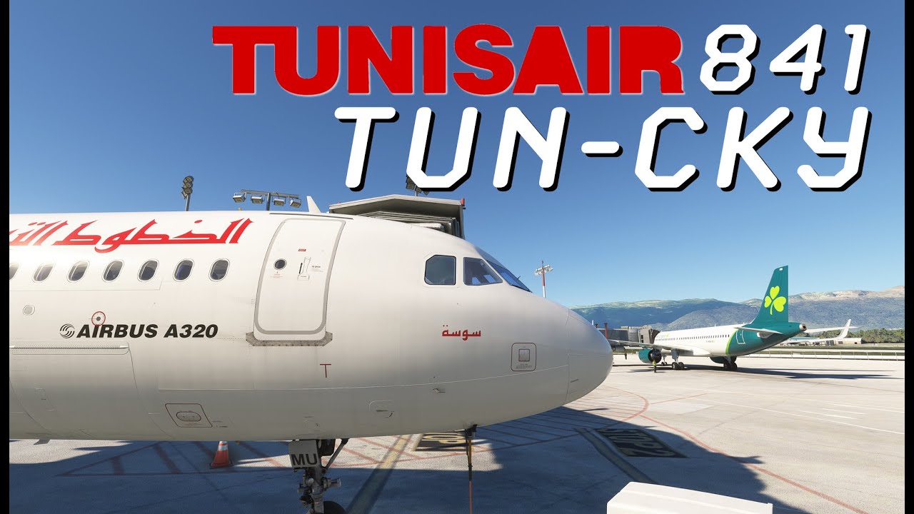 TU841 | Tunis to Conakry - YouTube