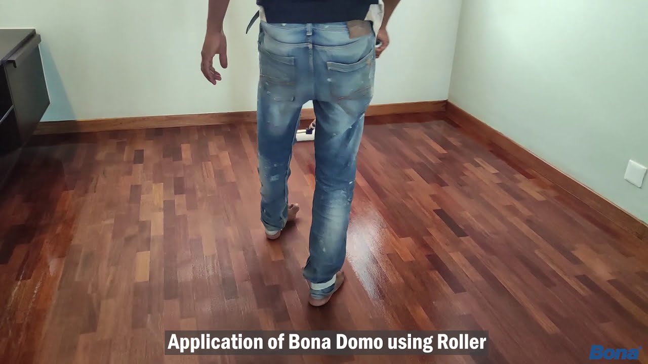 Bona Domo application I Bona finishes I Bona India - YouTube