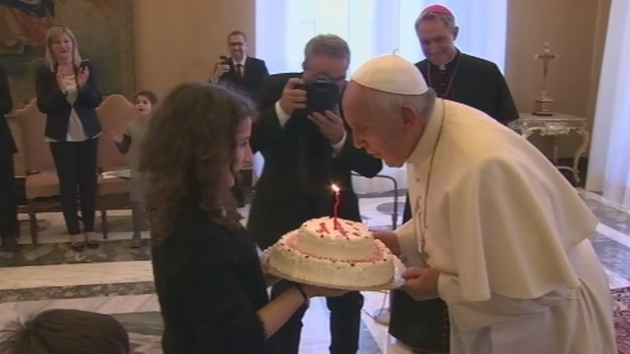 The Pope turns 80 - YouTube