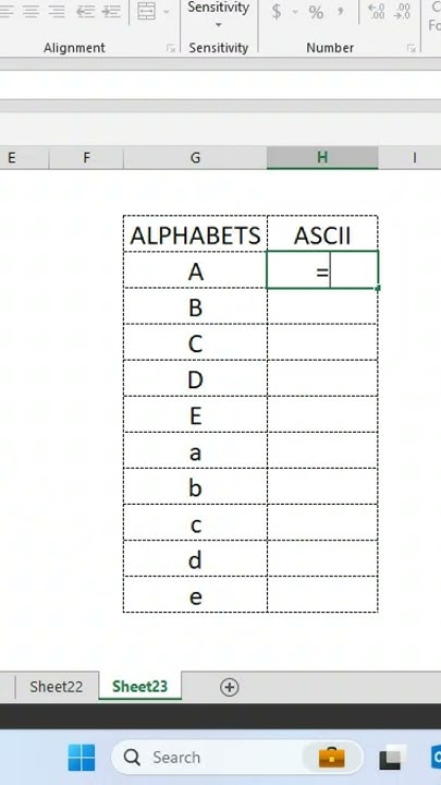 Can You Turn Alphabets Into Secret Code In Excel Ytshorts