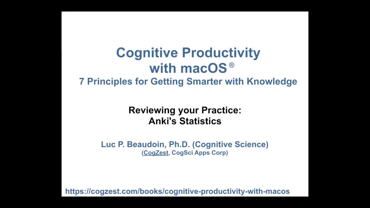 Reviewing Your Practice: Anki's Statistics - YouTube