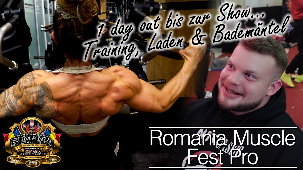 Romania Muscle Fest Pro 2022 | Versteht Justin seinen Job ? | 1 Day Out ...