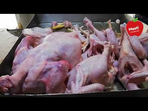 Expert Chicken Cutting Skills In Chicken Shop || Amazing Chicken Selling Shop