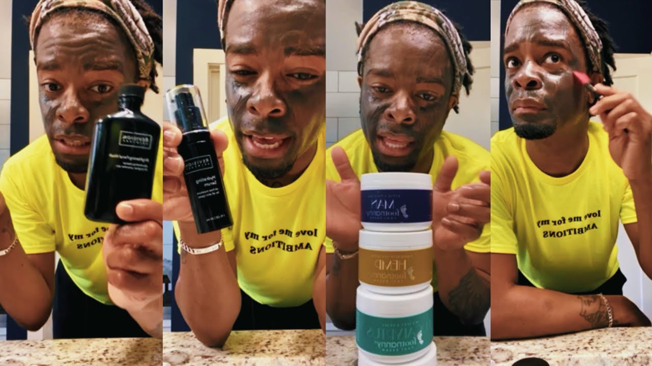 IAMZOIE/GOTDAMNZO SHARES HIS SECRETE SKIN CARE ROUTINE ON IG LIVE ...