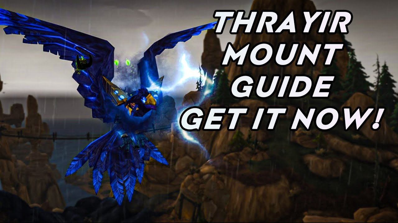 How To Get The NEW SECRET MOUNT Thrayir, Eyes of the Siren! | WoW The ...