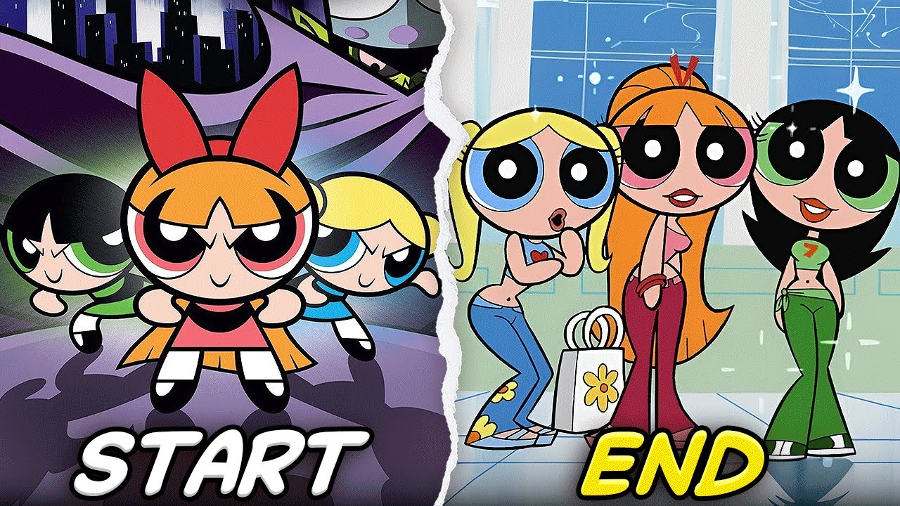 The ENTIRE Story Of Power Puff Girls In 44 Minutes YouTube