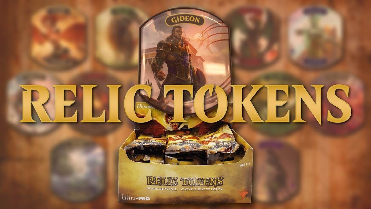 [MTG] Conheça as Relic Tokens: Fichas 3D da Ultra Pro - YouTube