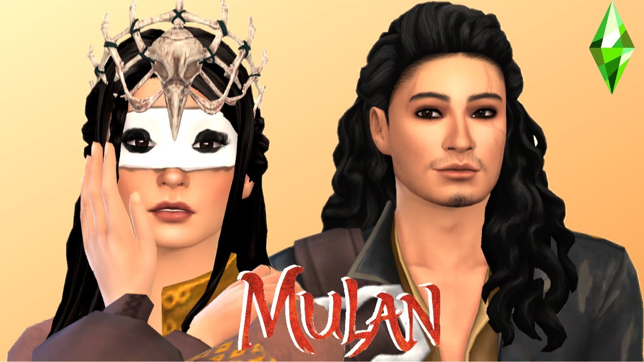 Xian Lang & Bori Khan [Mulan 2020] : Create a sim I Sims 4 - YouTube