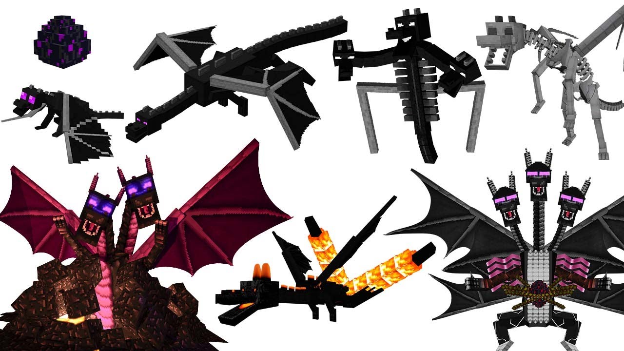 Niveles de Poder del Ender Dragon (Minecraft) - YouTube