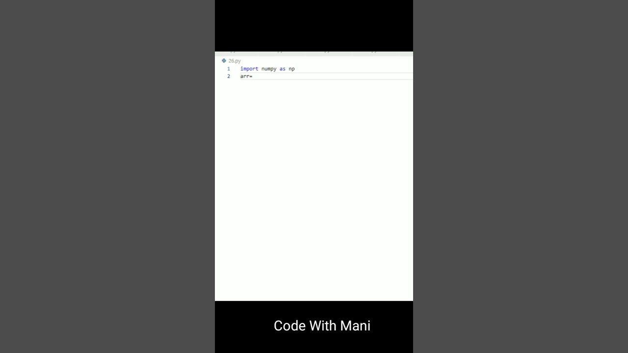 Uses Of Vstack In Array Python 🙏 Youtube 6027