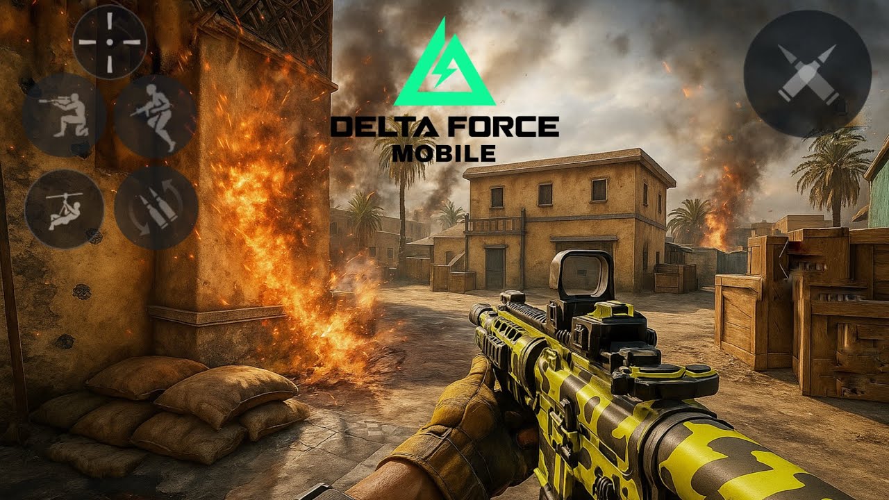 DELTA FORCE MOBILE - MAX GRAPHICS CRACKED GAMEPLAY iPad - YouTube