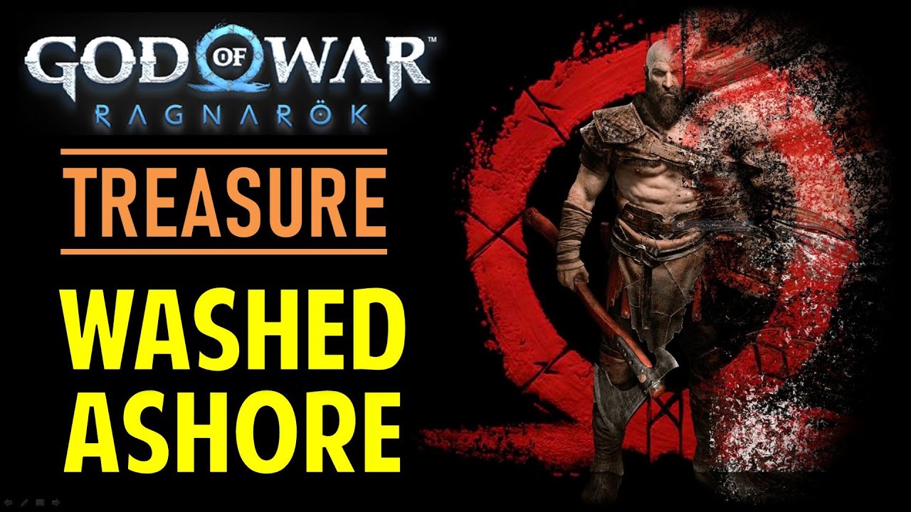 Washed Ashore: Treasure Map & Buried Treasure Location | God of War Ragnarok - YouTube