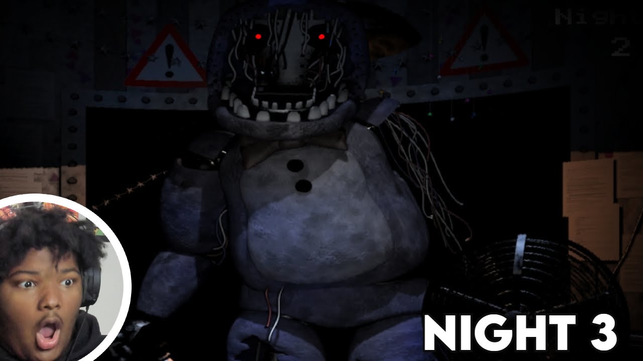 NIGHT 3 IS NO JOKE | Five Nights At Freddy's 2(Night 3) - YouTube
