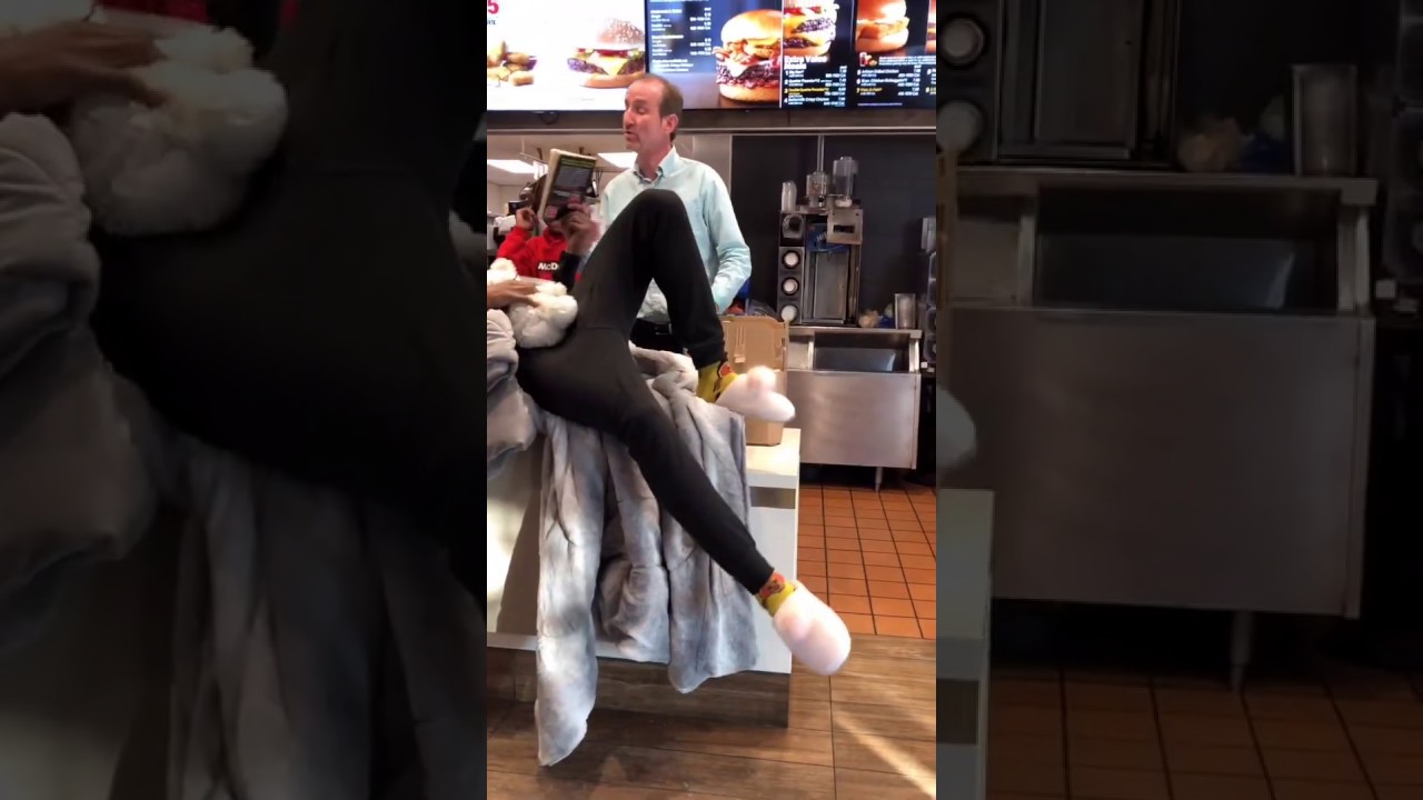 Sleeping on random people - YouTube