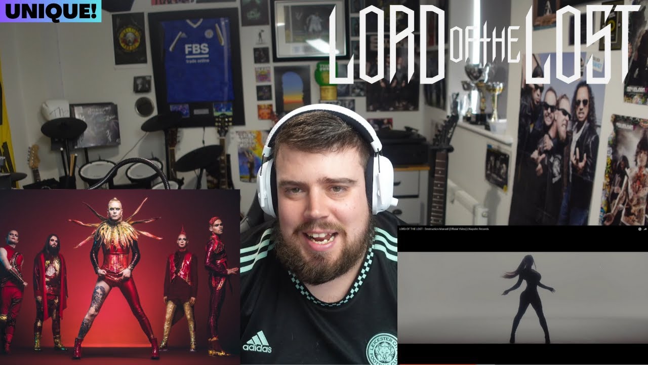 UNIQUE! - LORD OF THE LOST - Destruction Manual - REACTION - YouTube