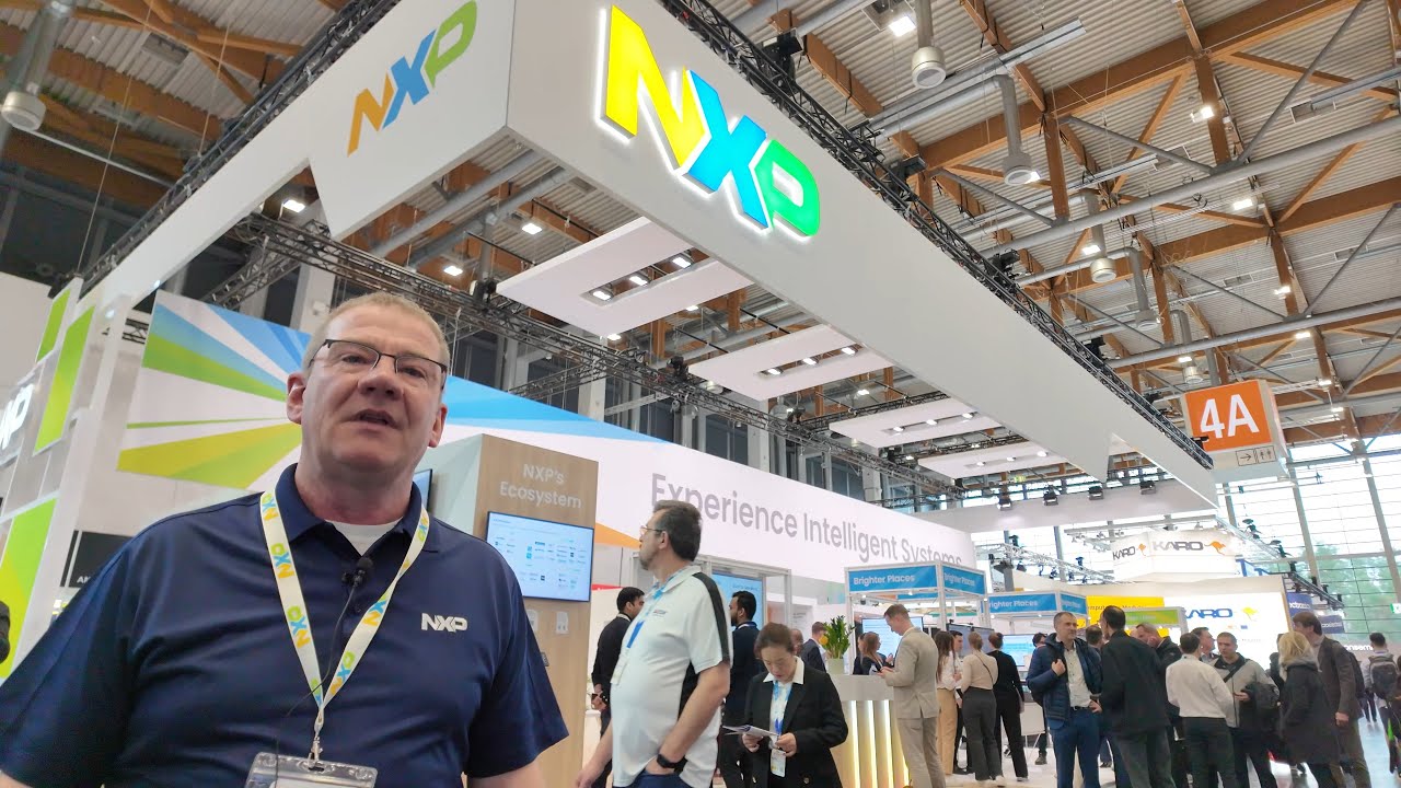 NXP Booth Tour at Embedded World 2025 #ew25 S32K5 MCU, UWB Automotive ...
