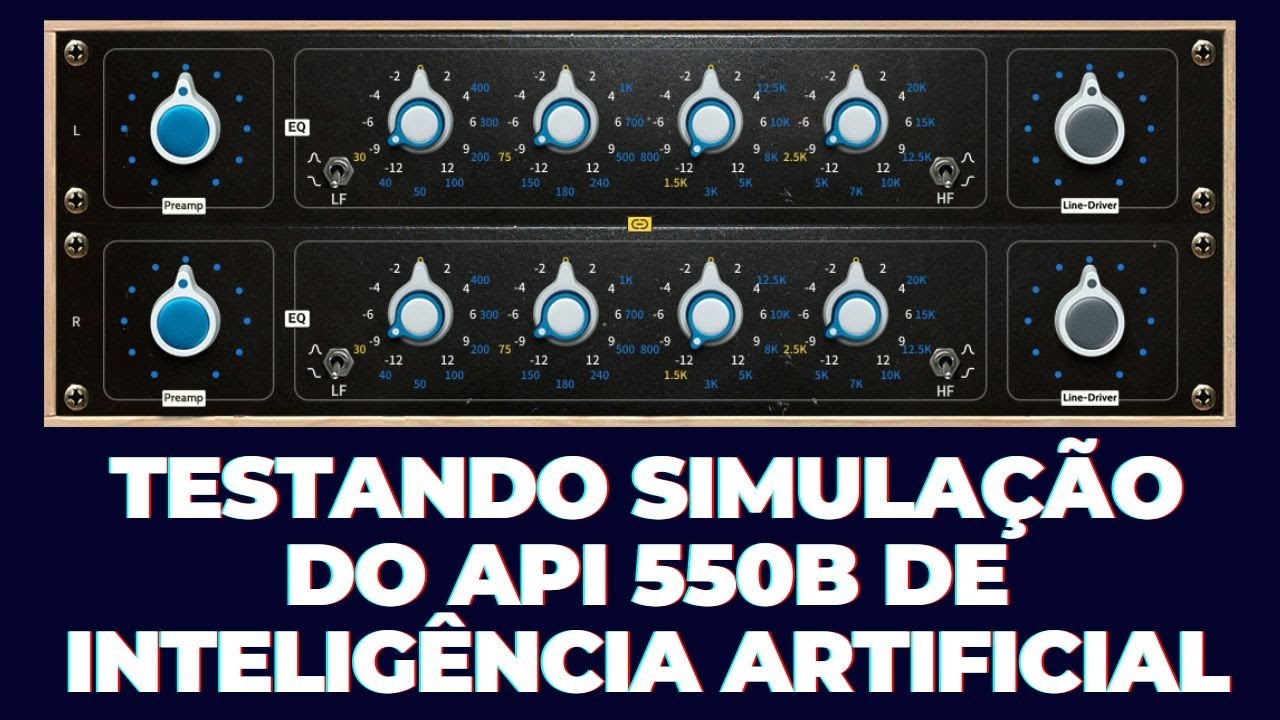 Testando um EQ API emulado com I.A. - YouTube