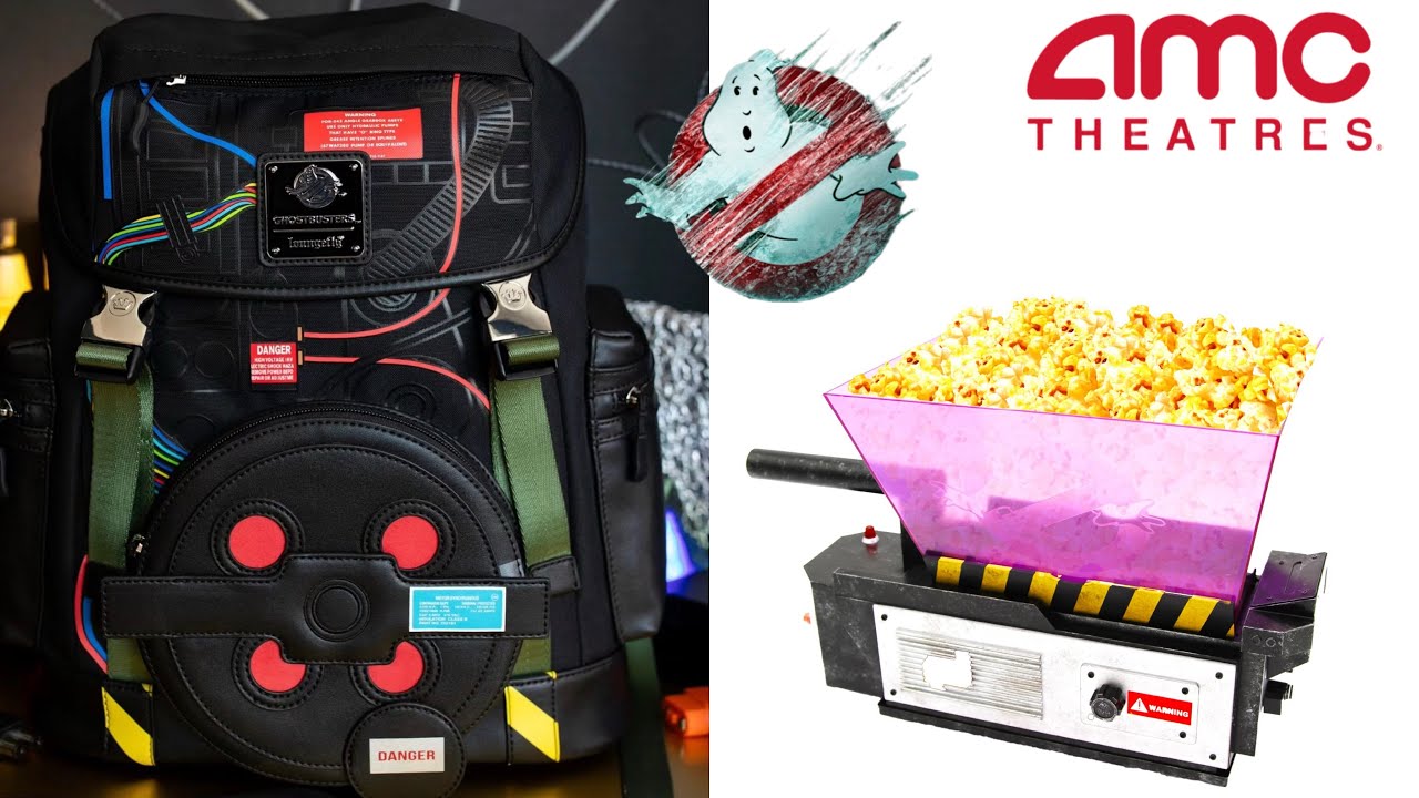 Ghostbusters Loungefly/Ghostbusters popcorn bucket/AMC Theatres - YouTube