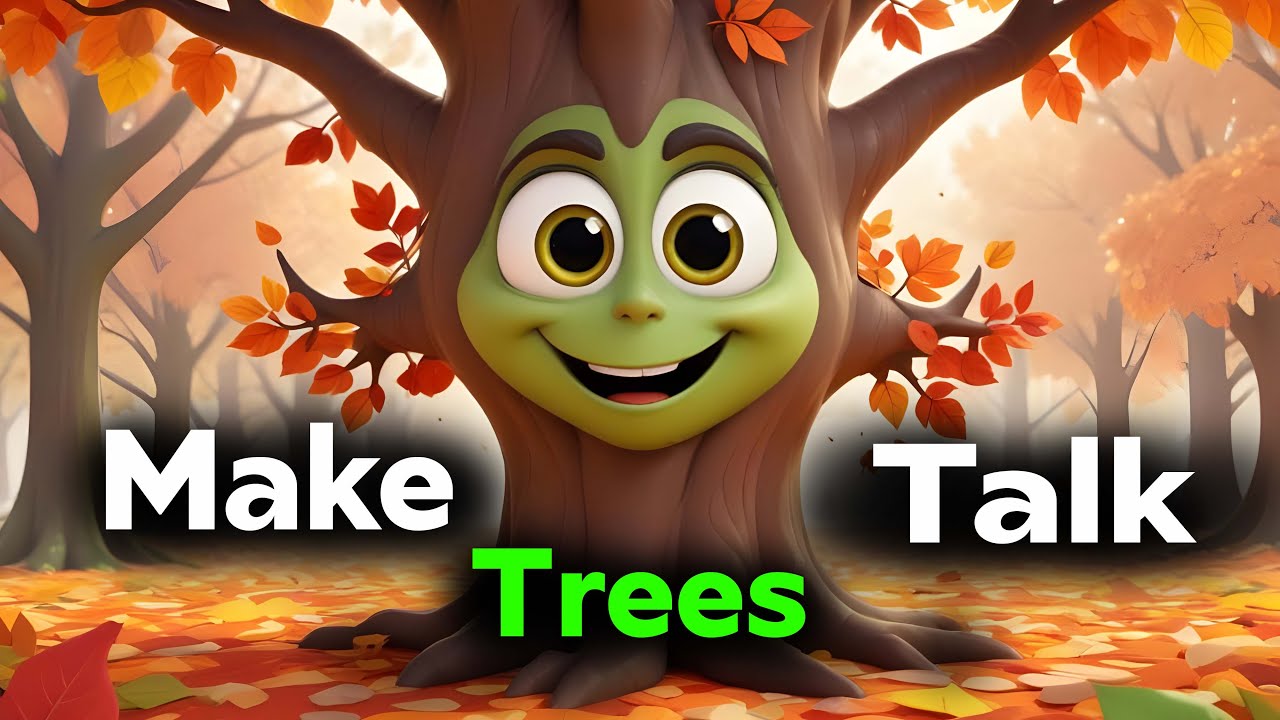 How to make tree talk animation - YouTube