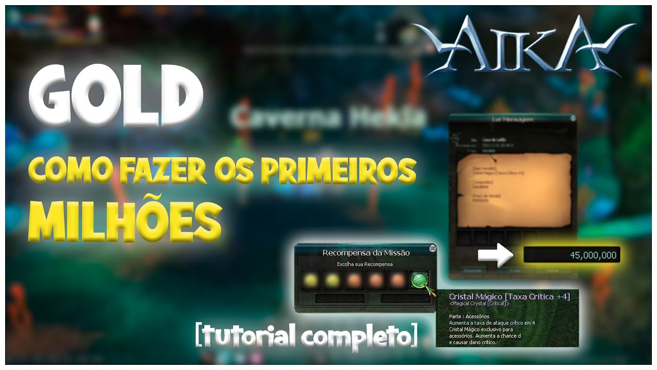 Dicas para iniciantes AIKA #3 Como fazer GOLD no AIKA! - YouTube