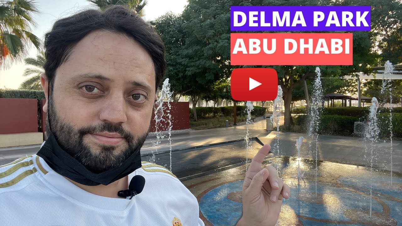 Outdoor playground at Delma park Abu Dhabi | Delma Park - YouTube
