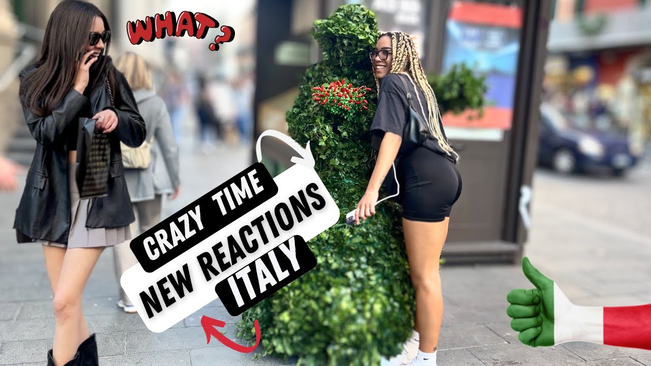 Another funny 😁 Video from Napoli, Italy 2023, 😂💃 New Reactions ...