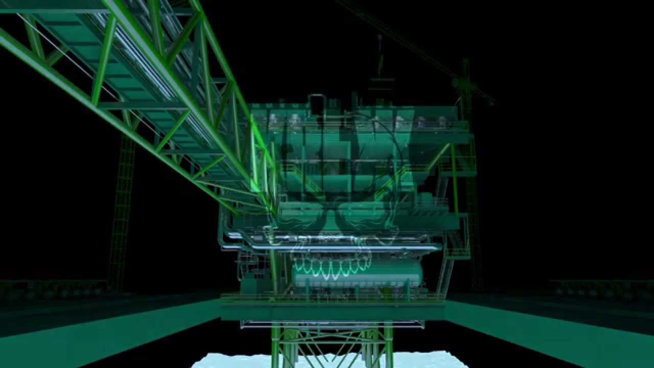 3DS Max Offshore Platform Showcase Animation - YouTube