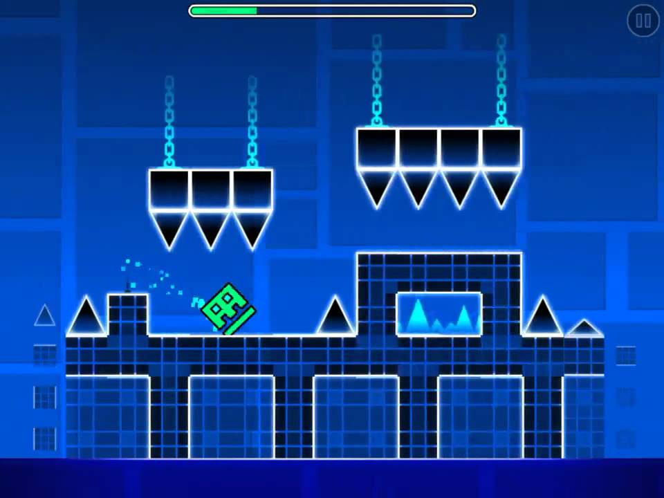 Time machine geometry dash 65% - YouTube