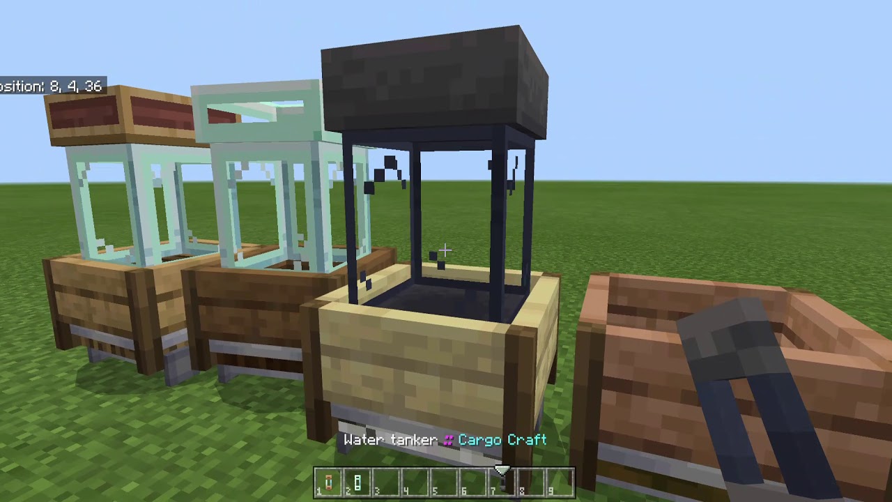 How to use wagons (Cargo Craft) - YouTube