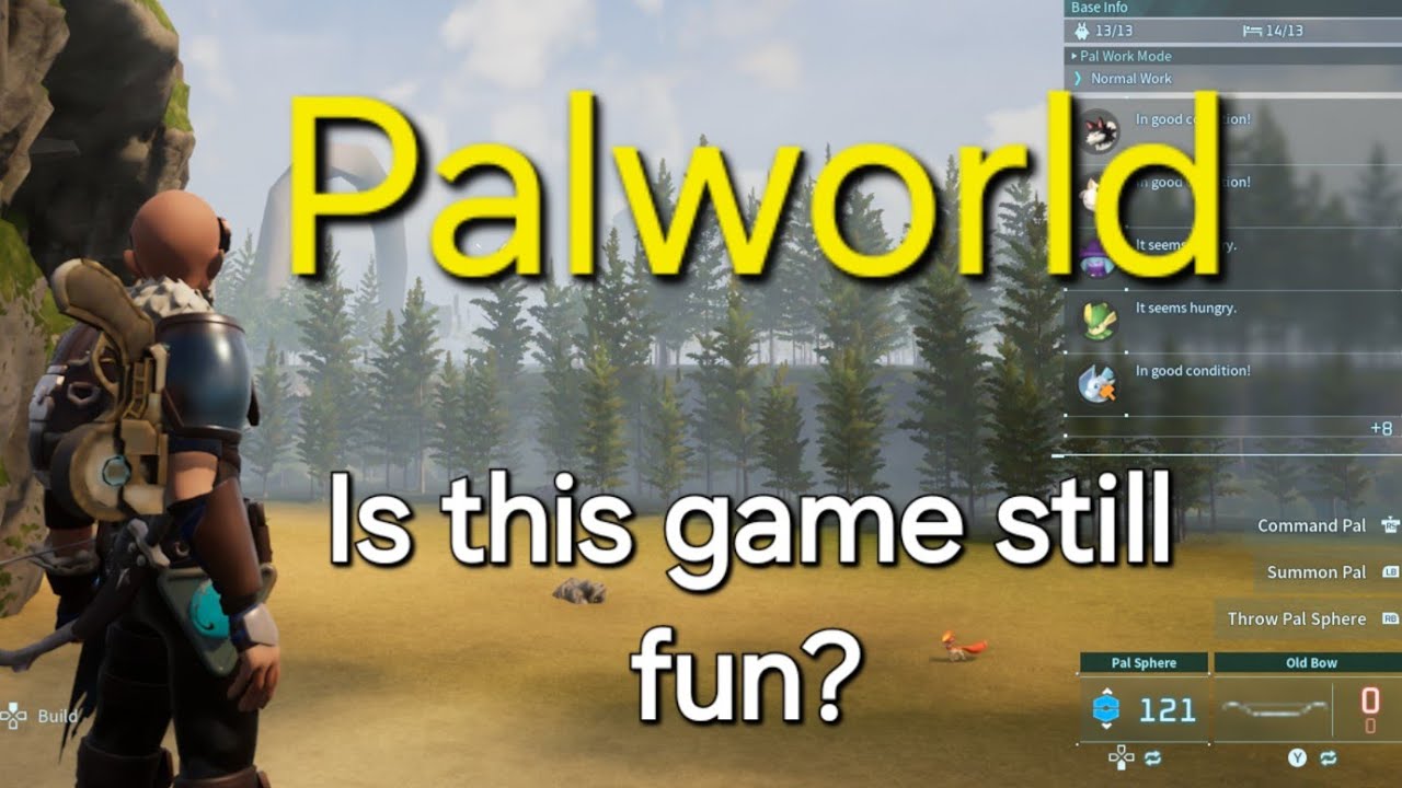 Palworld revisited: Hope my pals are all still alive... - YouTube