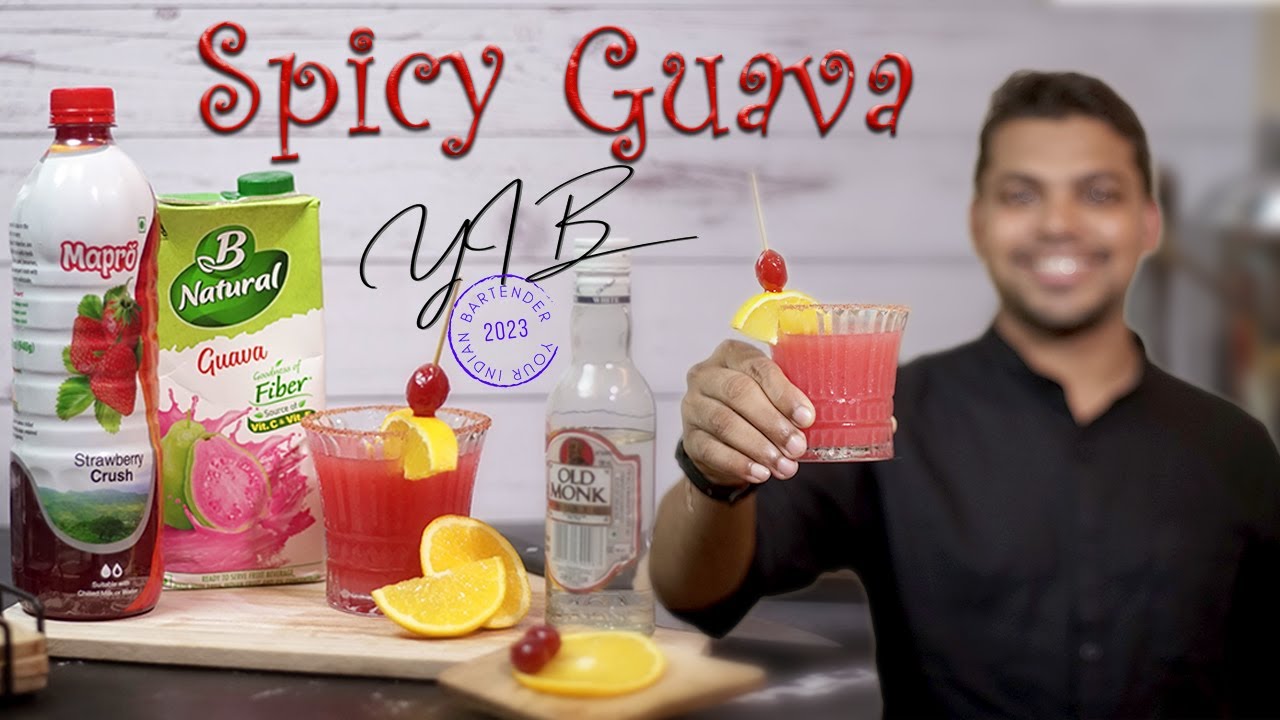 spicy guava innovative cocktail | white rum base cocktail by your ...