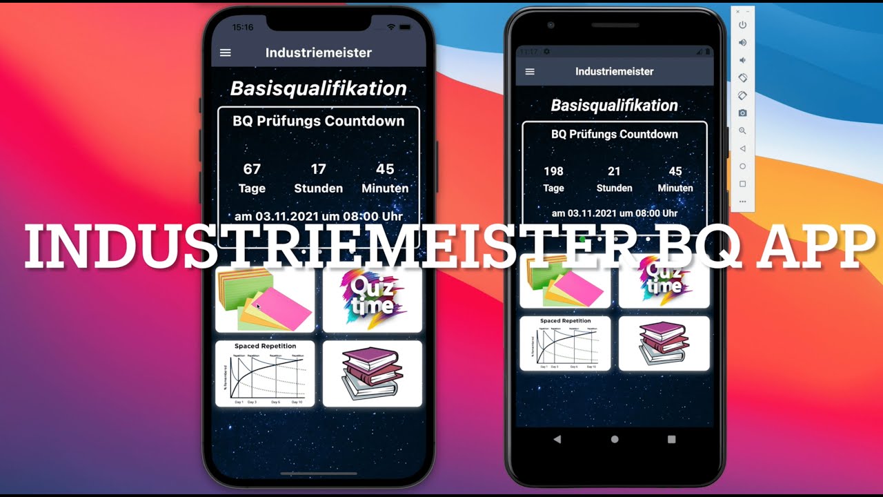 Industriemeister BQ App Version 5.0 - YouTube