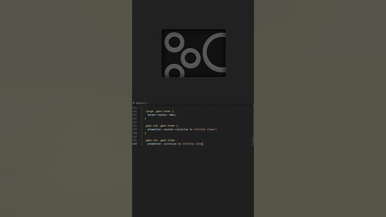 Animated Loader In Css😍programming Coding Css Htmlcss Shorts
