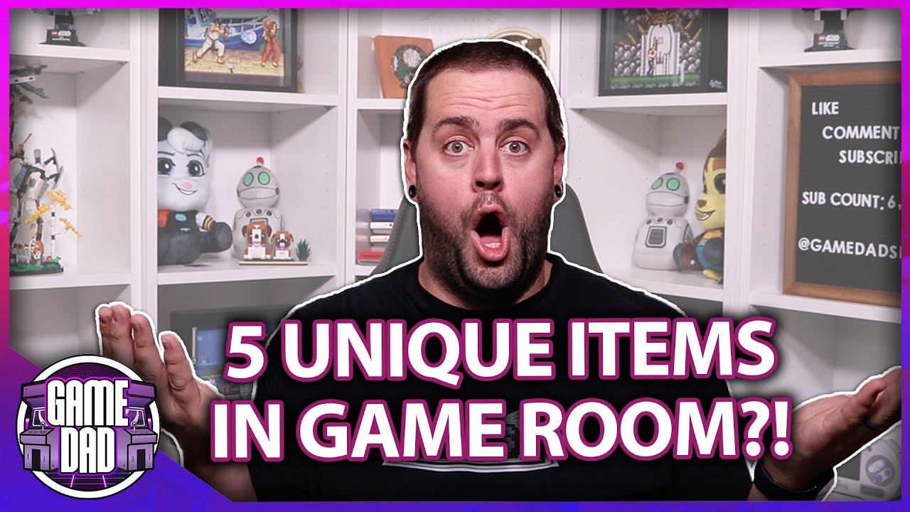 5 Unique Items In The Game Room! - YouTube