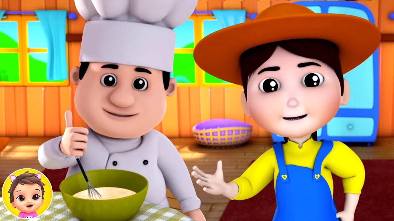 Pat A Cake Pat A Cake, Nursery Rhyme Song For Kids - YouTube