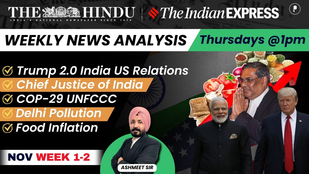 The Hindu Analysis I The Indian Express I UPSC Weekly Current Affairs I ...