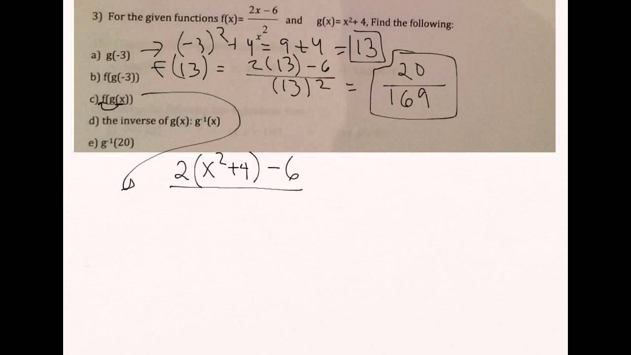 Precalc Unit 5 #3 - YouTube