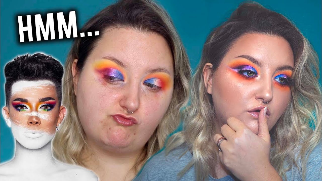 JAMES CHARLES x MORPHE PALETTE.. WORTH YOUR $$..? + DRAMA - YouTube